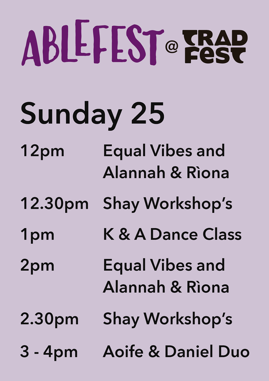 AbleFest - Tradfest